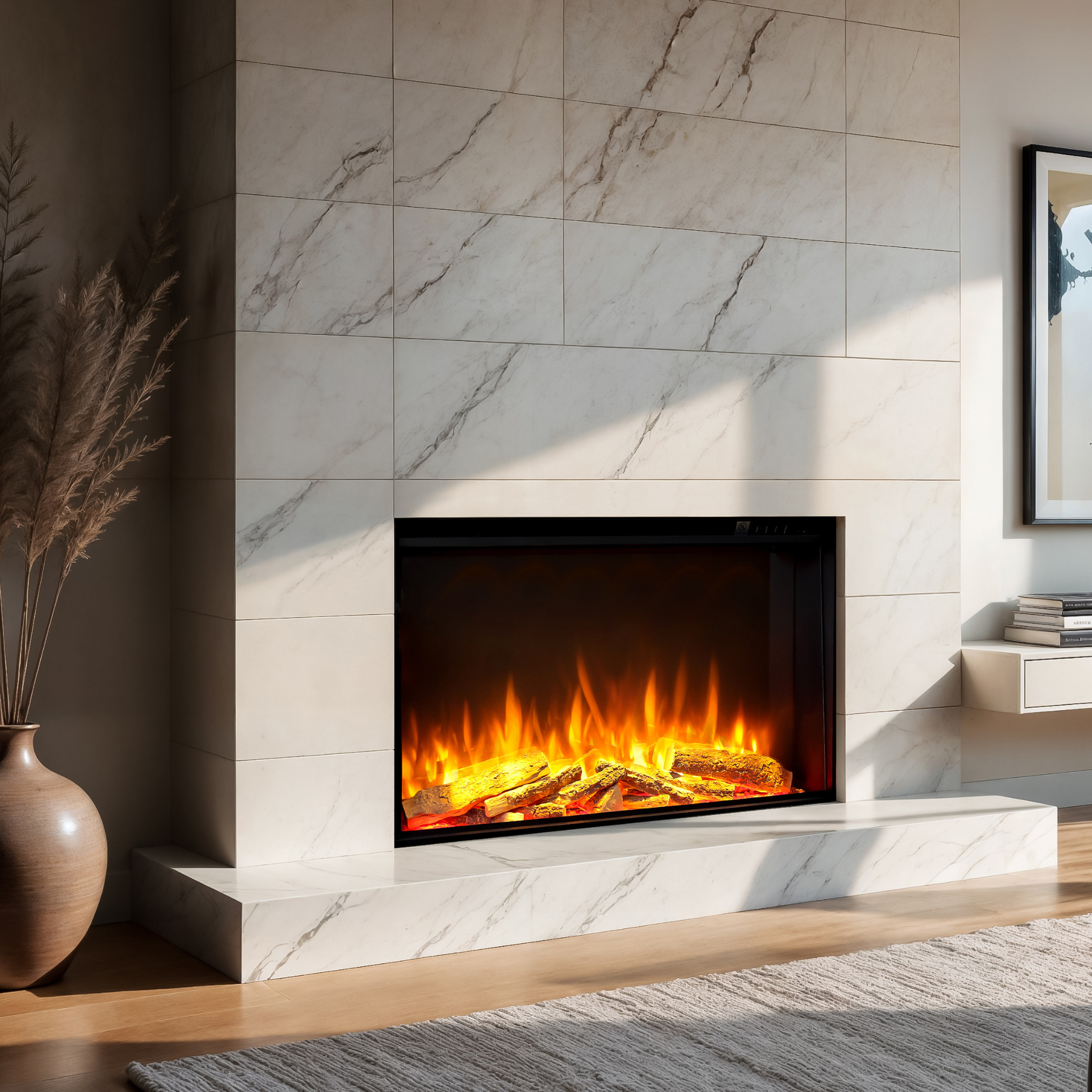 Wall Inset Electric Fires – Greenfield Services