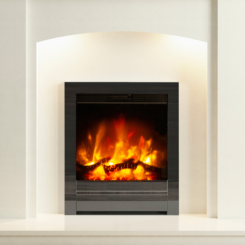 Edge Beam 16" Hearth Inset Electric Fire - Flare – Greenfield Services