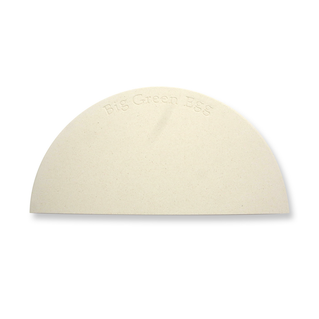 Half Moon Ceramic Baking Stone - Big Green Egg – Greenfield Services