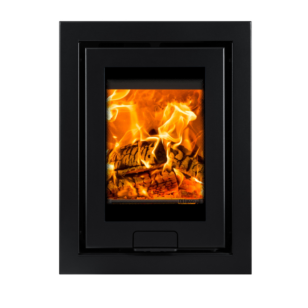 R4 5kW Solid Fuel Cassette Inset Stove Wood Burner - Di Lusso ...