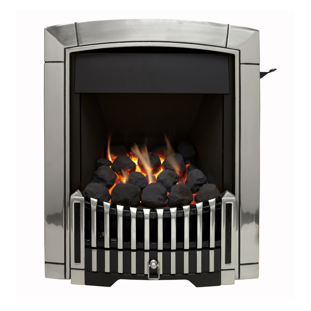 Caress Plus Open Fronted 16" Hearth Inset Coal Gas Fire - Flavel ...