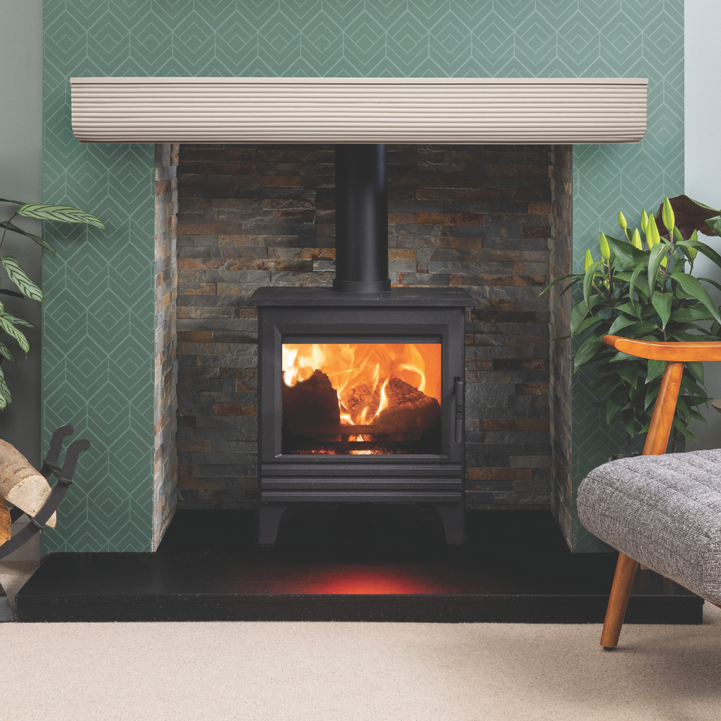 Riva FocusCast Non-Combustible Fireplace Beam Complete with Easy-Fix K ...